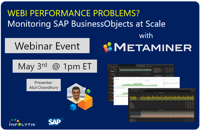 Webinar: Monitoring SAP BusinessObjects at Scale - Infolytik